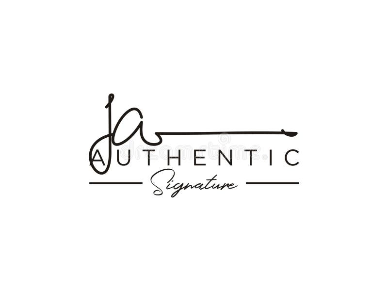 Ja Signature Stock Illustrations – 276 Ja Signature Stock Illustrations ...
