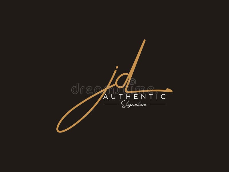 Jd Signature Stock Illustrations – 281 Jd Signature Stock Illustrations ...