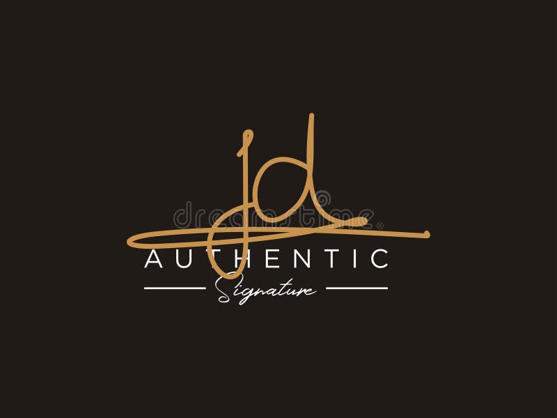 Jd Signature Stock Illustrations – 281 Jd Signature Stock Illustrations ...