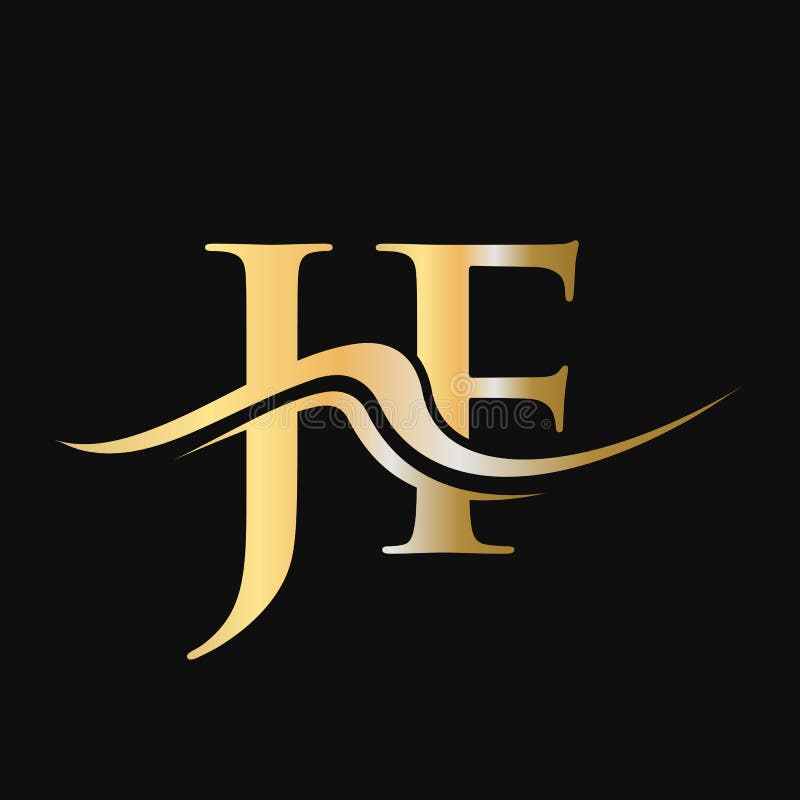 Letter JF Logo Design. Initial JF Logotype Template for Business and ...