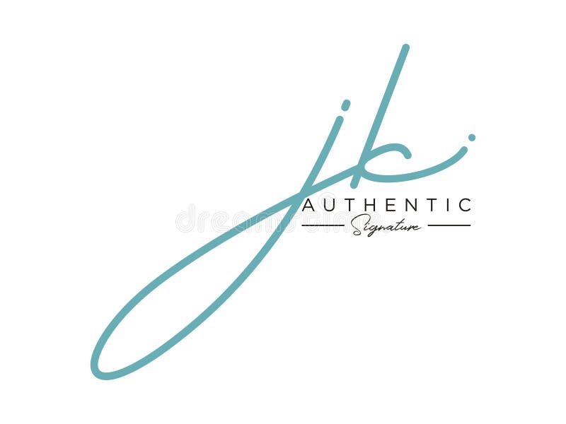 Signature Jk Stock Illustrations – 246 Signature Jk Stock Illustrations ...