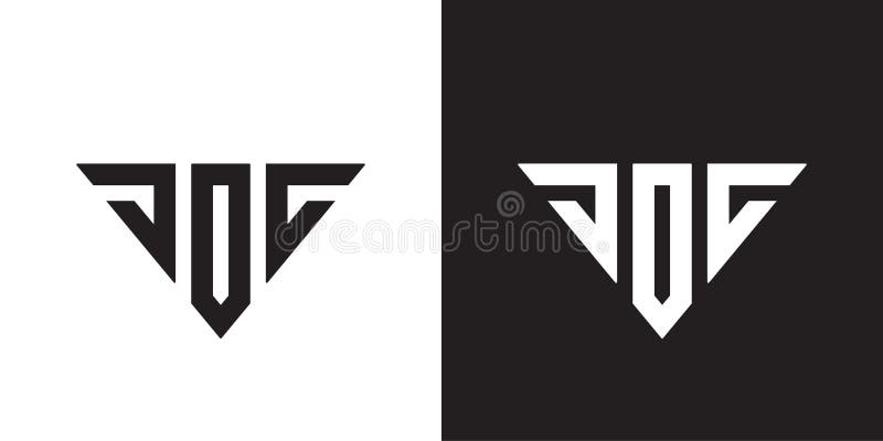 Letter JOC Logo Design, Creative Modern Typography Logo Vector Stock ...