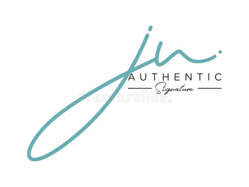 Letter JU Signature Logo Template Vector Stock Vector - Illustration of ...
