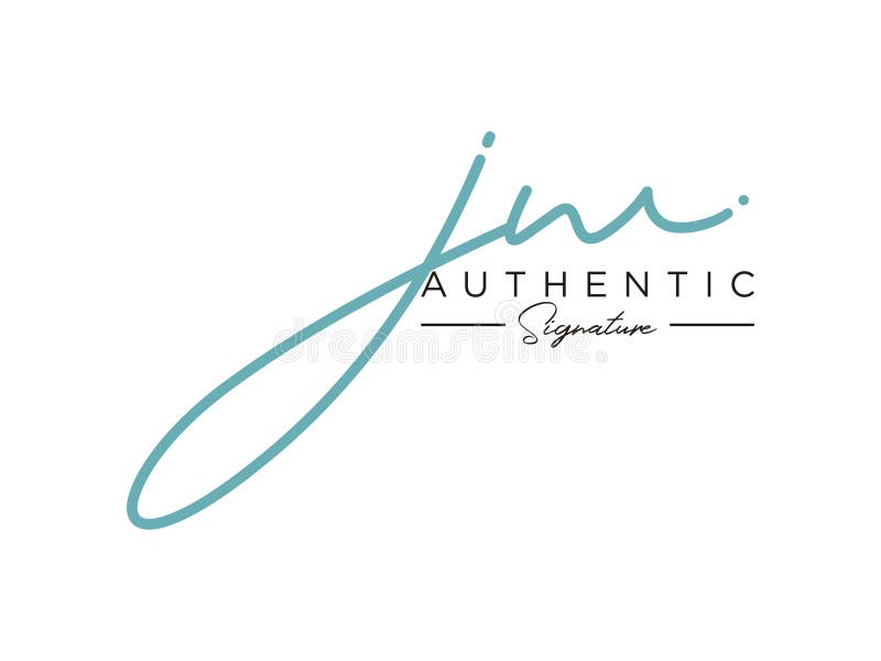 Letter JW Signature Logo Template Vector Stock Vector - Illustration of ...