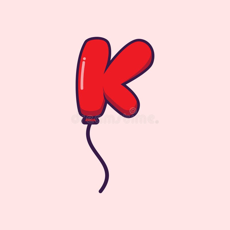 K Balloon Stock Illustrations – 470 K Balloon Stock Illustrations ...