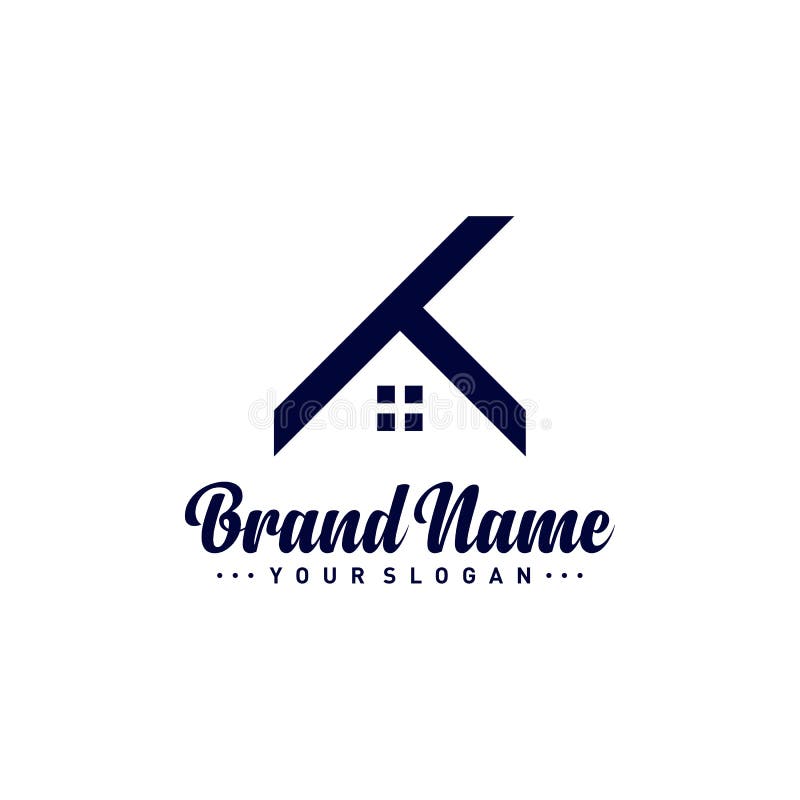 Letter K House Logo Vector Template. Creative K Home Logo Design ...