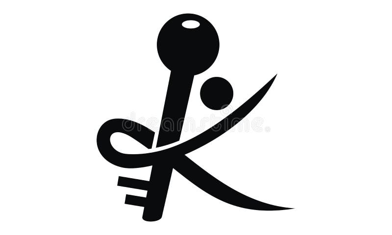 Letter K Key Stock Illustrations – 322 Letter K Key Stock Illustrations ...