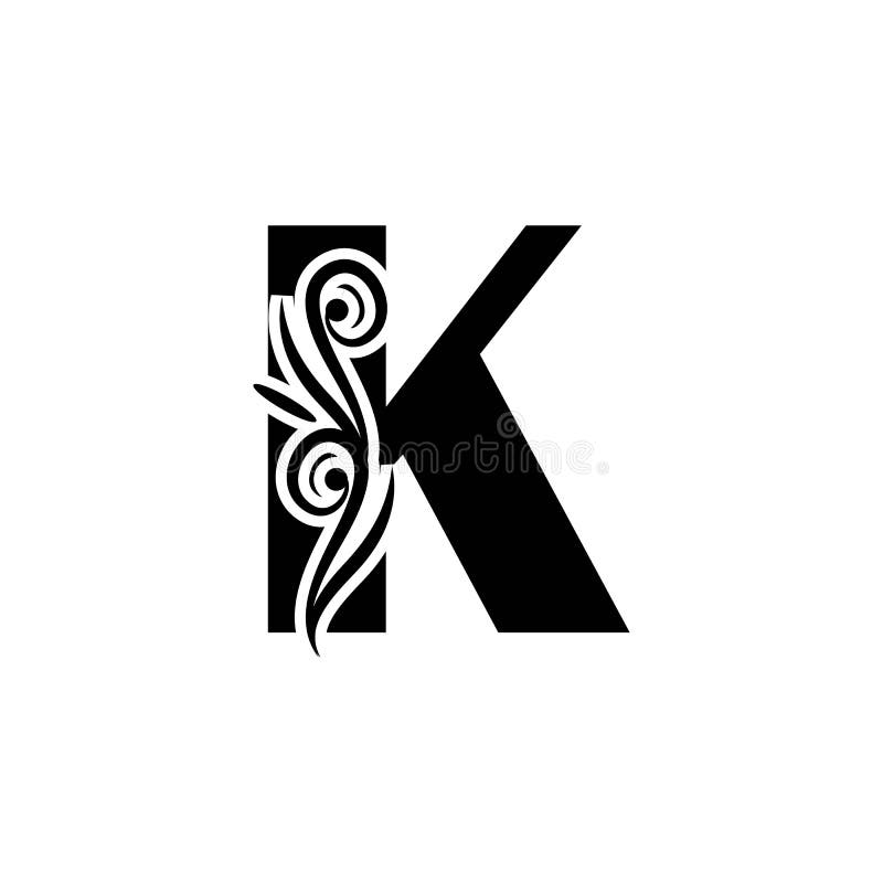 Letter K Logo Icon Design Template Elements Stock Illustration ...