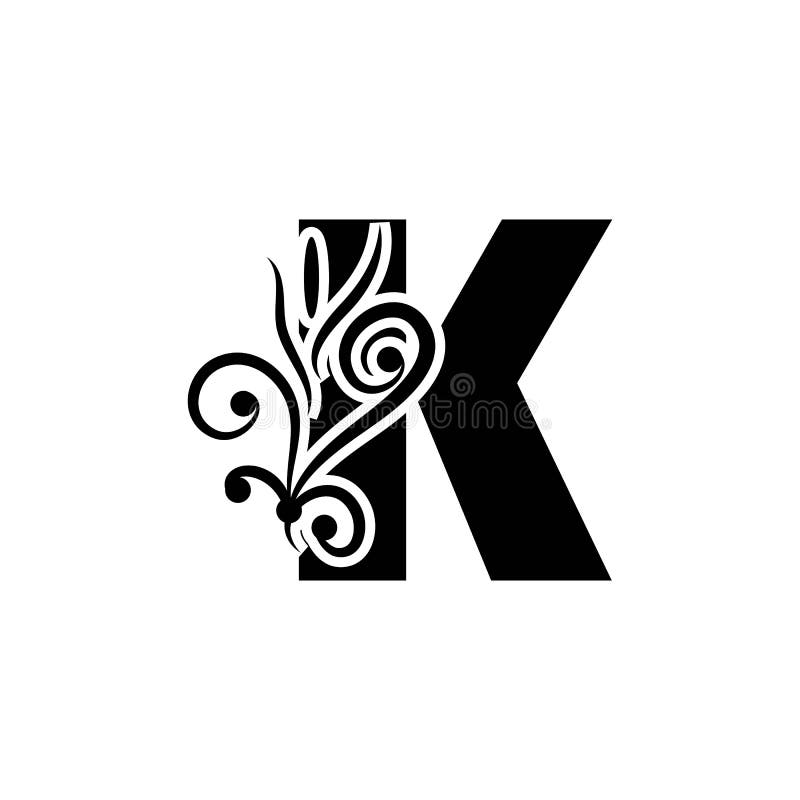Letter K Logo Icon Design Template Elements Stock Illustration ...