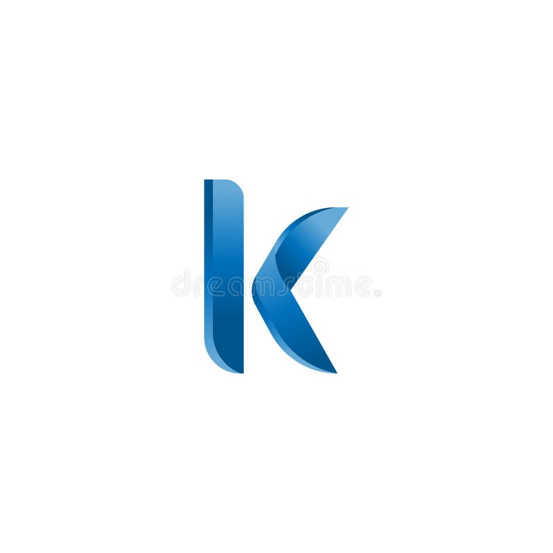 Letter K Logo Initial Vector Mark. K Letter Abstract Vector Logo Design ...