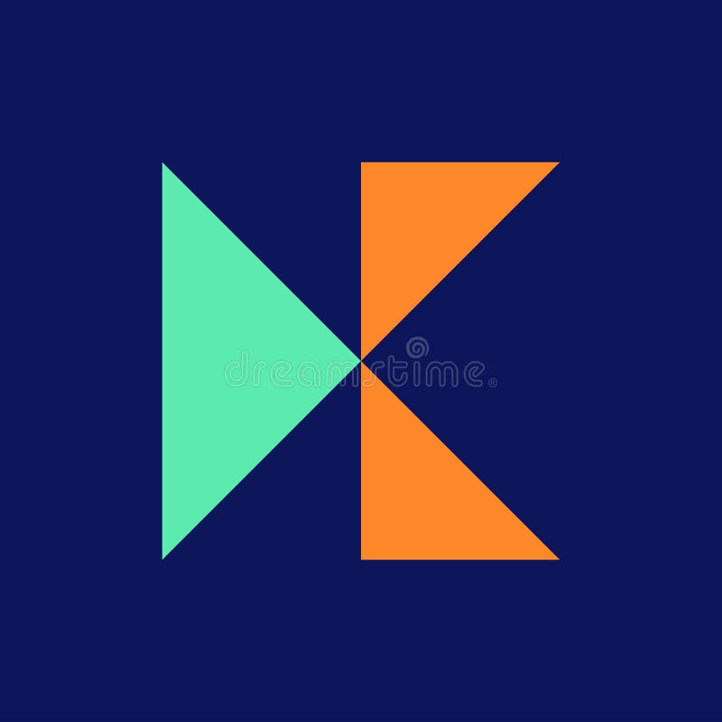 Letter K logo stock vector. Illustration of design, business - 338639365