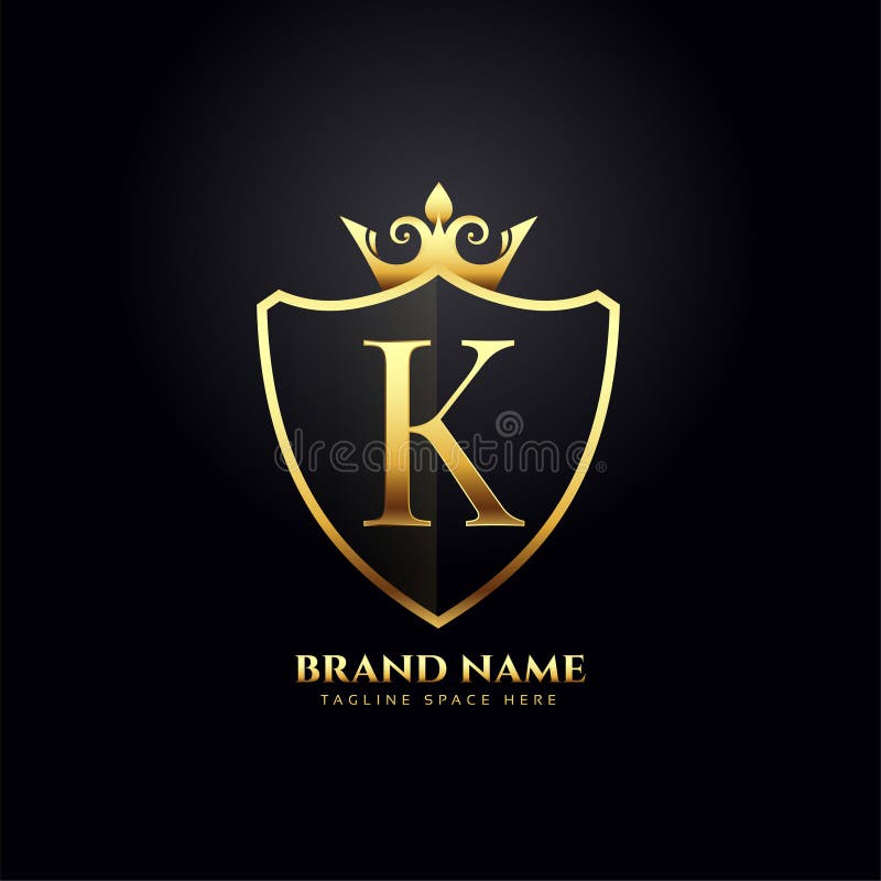 K Letter Crown Logo Stock Illustrations – 610 K Letter Crown Logo Stock ...