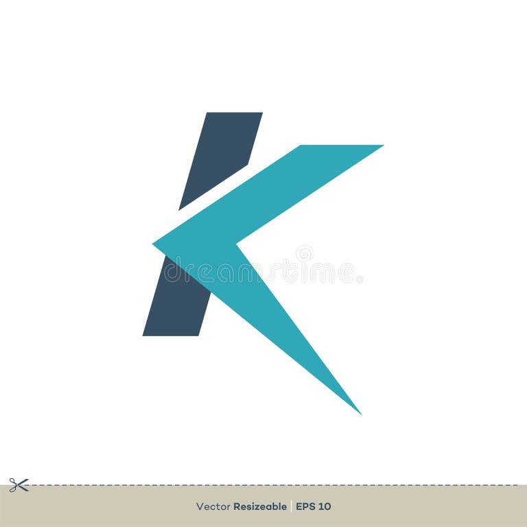 Letter K Vector Logo Template Illustration Design. Vector EPS 10 Stock ...
