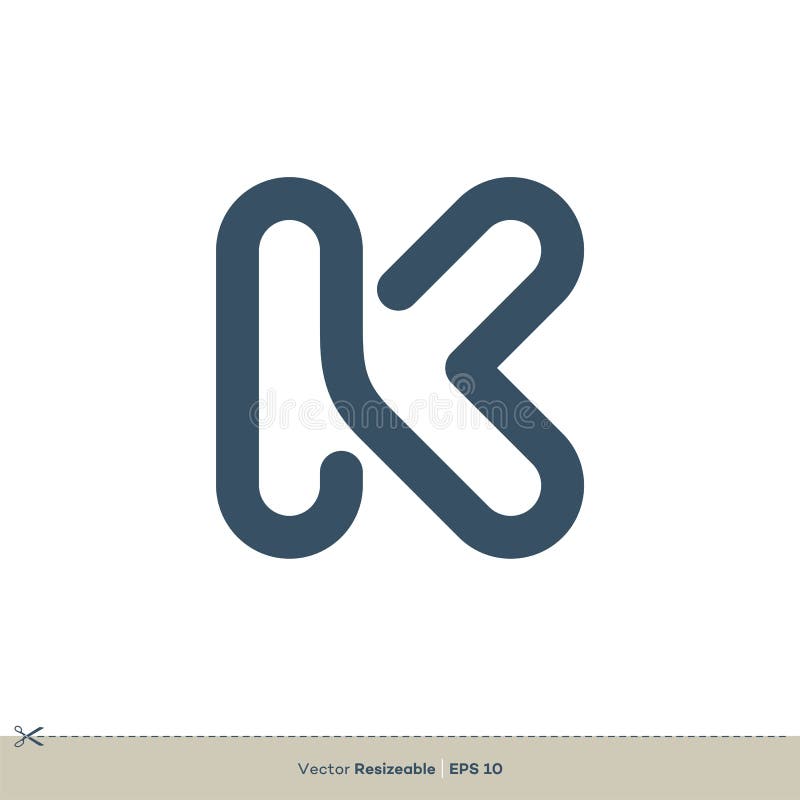 Letter K Vector Logo Template Illustration Design. Vector EPS 10 Stock ...