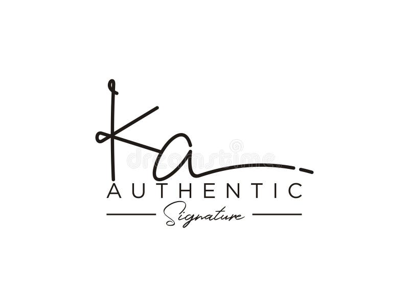 Ka Signature Stock Illustrations – 296 Ka Signature Stock Illustrations ...