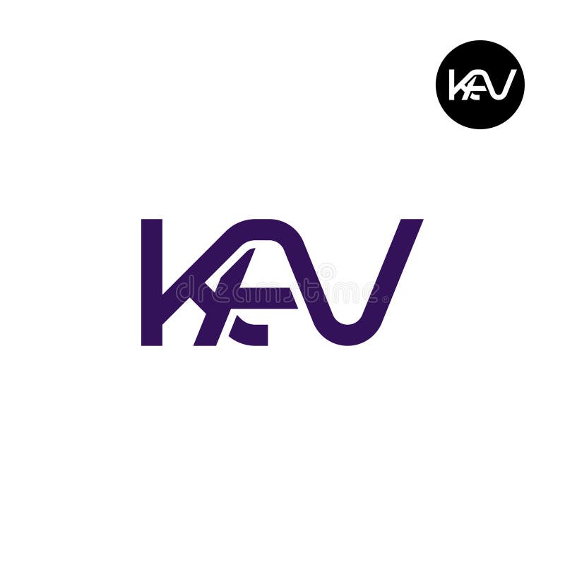 Kav Monogram Stock Illustrations – 7 Kav Monogram Stock Illustrations ...