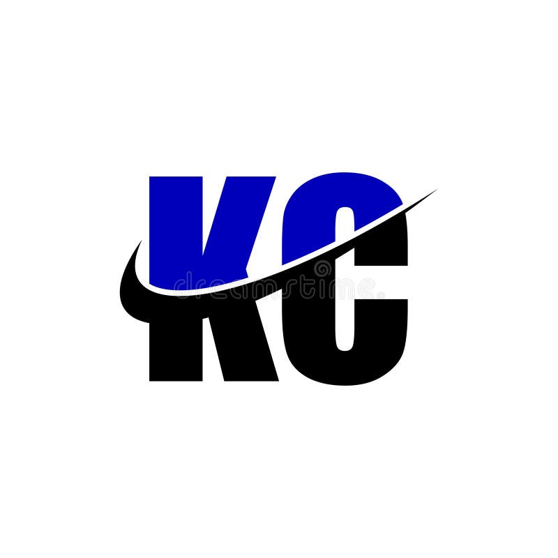 Letter KC Simple Monogram Logo Icon Design. Stock Vector - Illustration ...