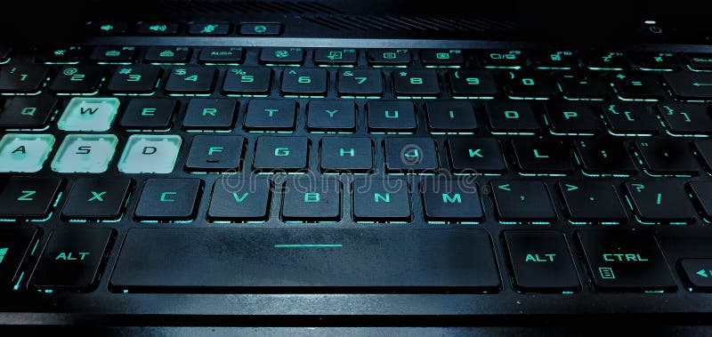 The Letter Keys on the Keyboard As a Way To Life Stock Photo - Image of ...