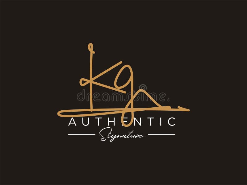 Signature Kg Stock Illustrations – 292 Signature Kg Stock Illustrations ...
