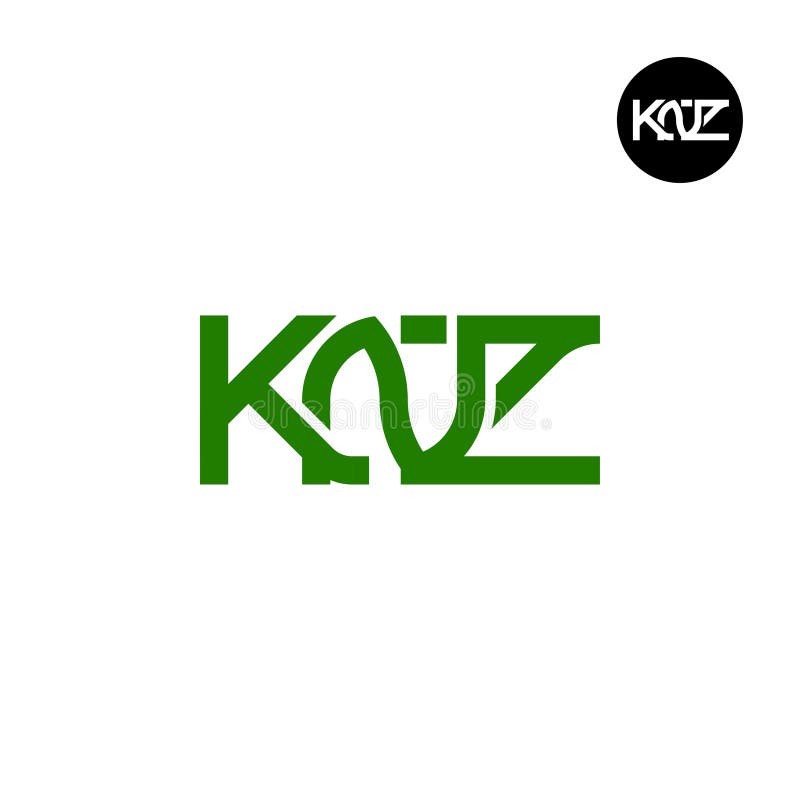 Knz Monogram Stock Illustrations – 12 Knz Monogram Stock Illustrations ...