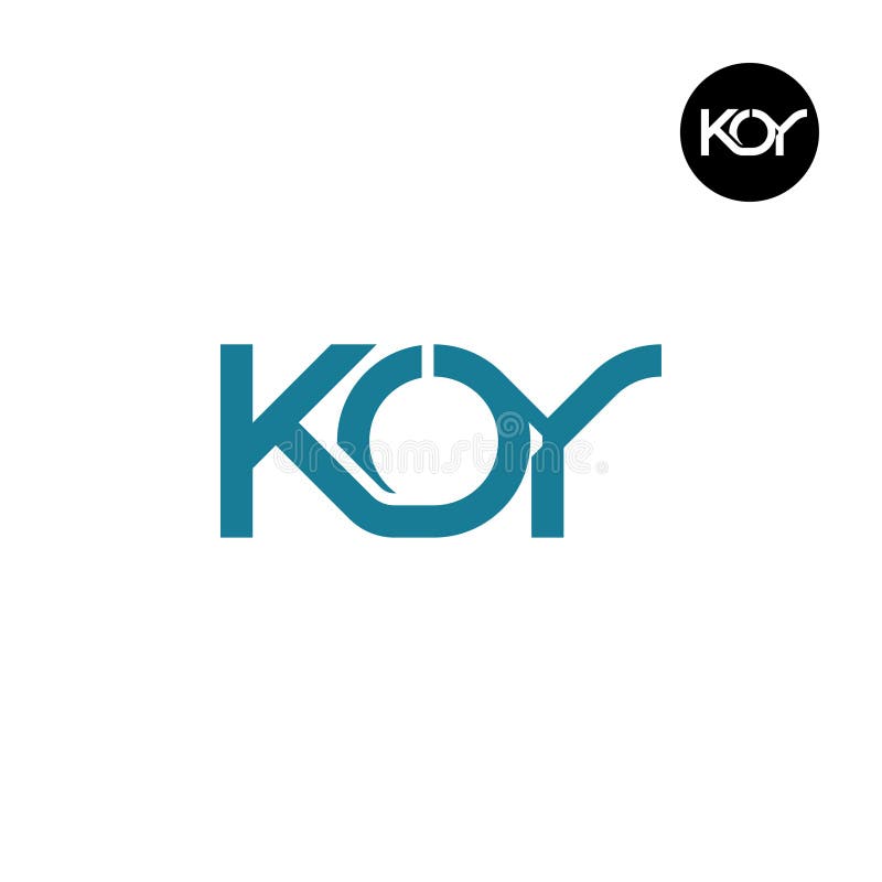 Koy Monogram Stock Illustrations – 11 Koy Monogram Stock Illustrations ...