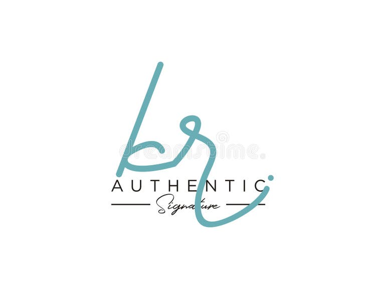 Kr Signature Logo Stock Illustrations – 273 Kr Signature Logo Stock ...