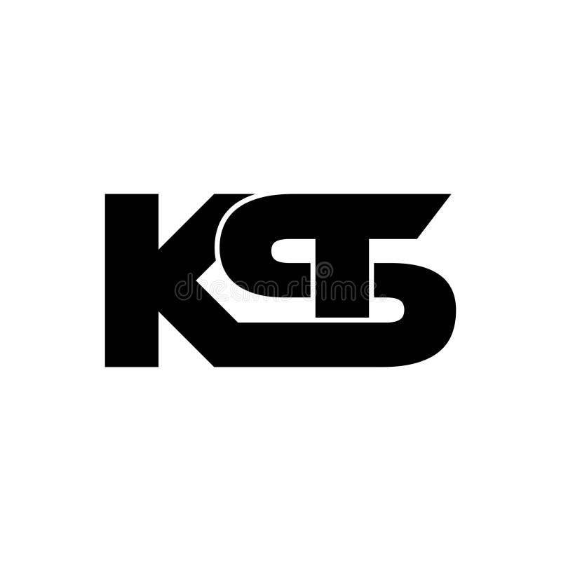 Letter KST Simple Monogram Logo Icon Design. Stock Vector ...