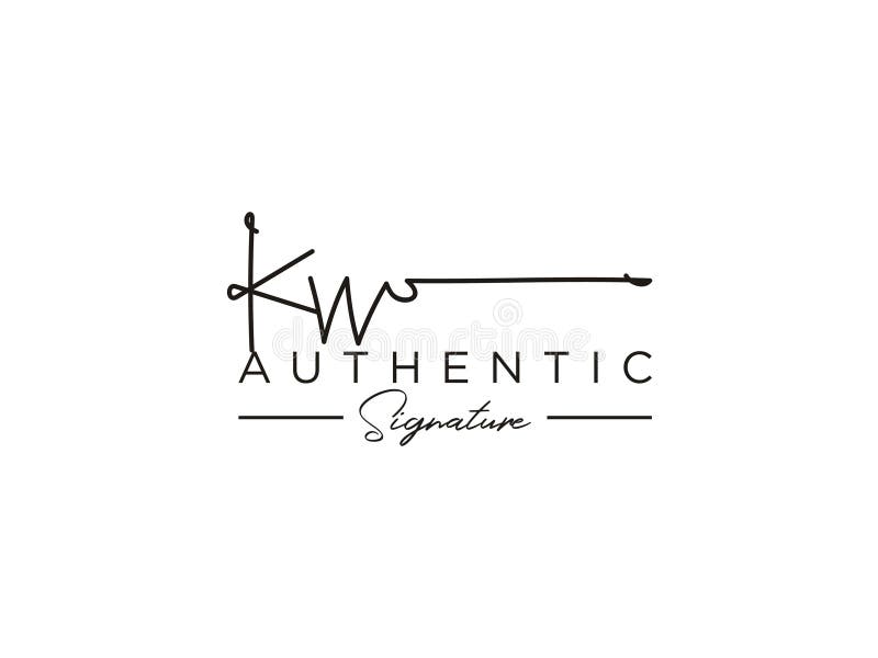 Signature Kw Stock Illustrations – 233 Signature Kw Stock Illustrations ...