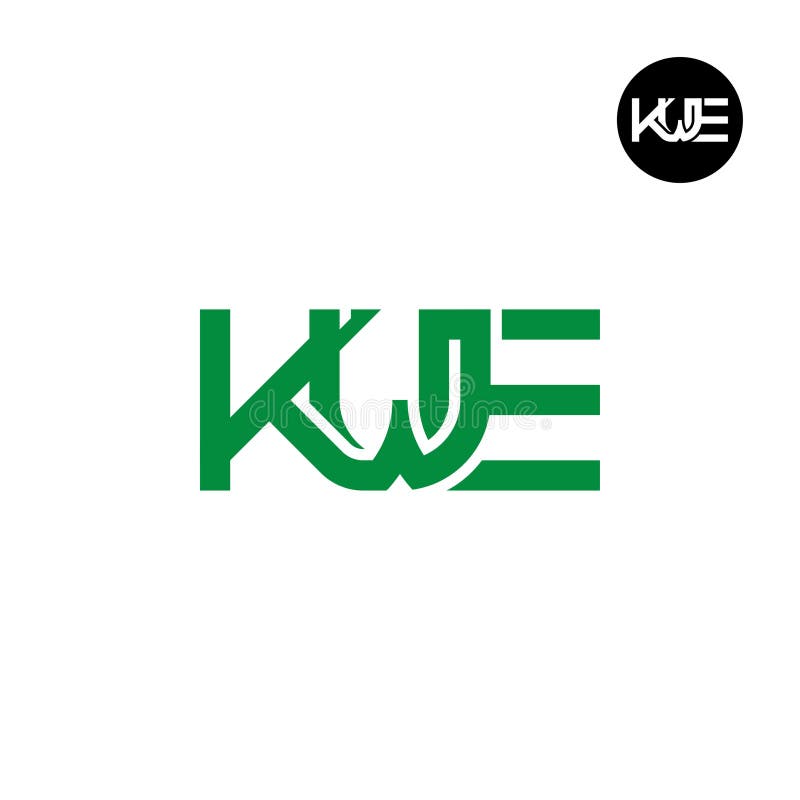Kwe Monogram Stock Illustrations – 7 Kwe Monogram Stock Illustrations ...