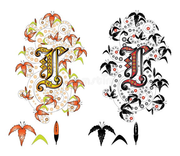 Capital Letter L Monograms Stock Illustrations – 23 Capital Letter L ...