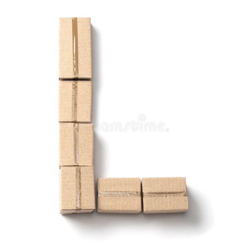 Alphabet Cardboard Letter L Stock Photos - Free & Royalty-Free Stock ...