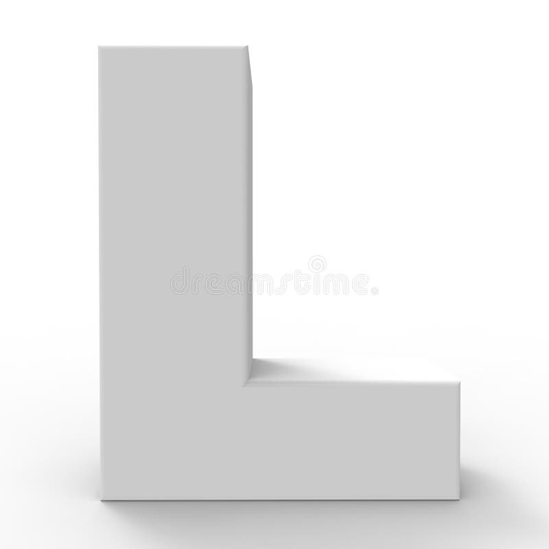 The letter L. stock illustration. Illustration of geometric - 115450064
