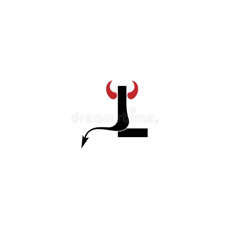 Letter Devil Tail Stock Illustrations – 100 Letter Devil Tail Stock ...