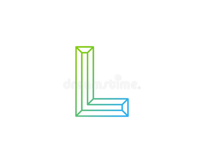 Letter L Icon Logo Design Element Stock Vector - Illustration of design ...
