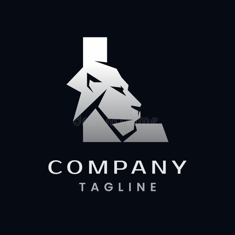 Letter L Lion Head Logo Design Stock Vector - Illustration of carnivore ...