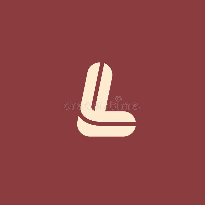 Letter L Logo Vector Template. Abstract Flat Icon Symbol Logotype in ...