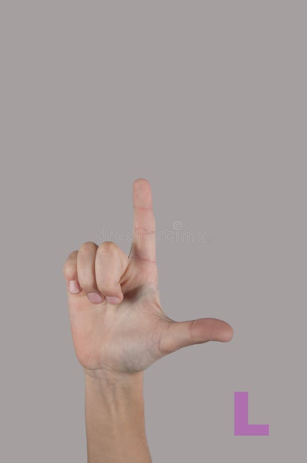 146 Letter L Sign Language Stock Photos - Free & Royalty-Free Stock ...