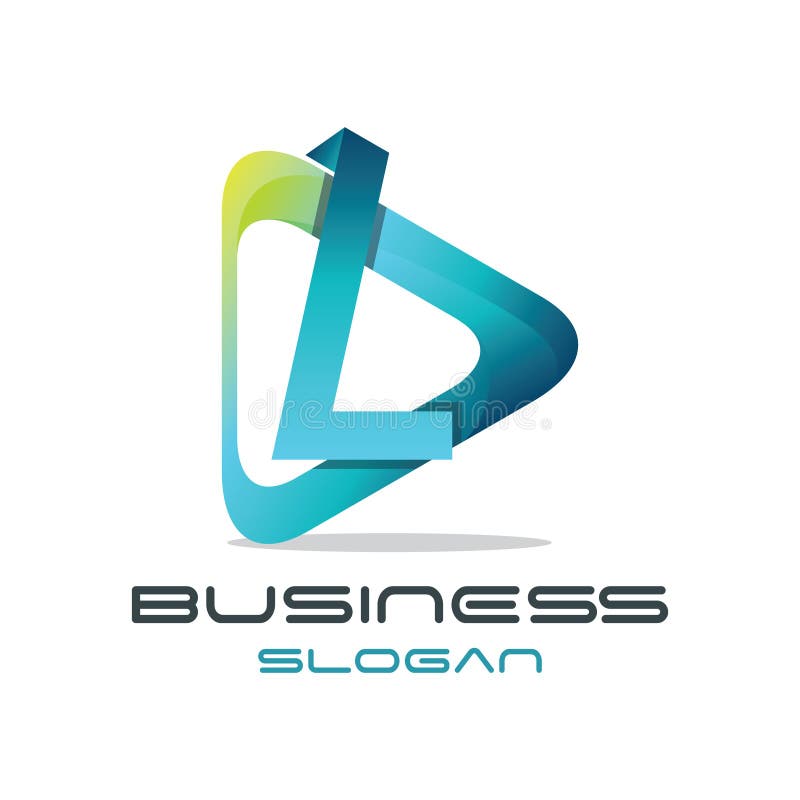 Letter M Media Logo stock vector. Illustration of letters - 89684146