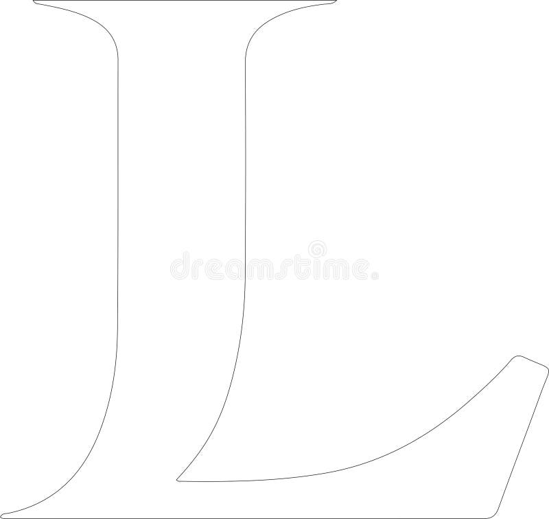 L Outline Stock Illustrations – 2,843 L Outline Stock Illustrations ...