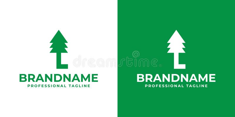 Letter L Tree Logo, Perfect for Environmental Organizations and Eco ...