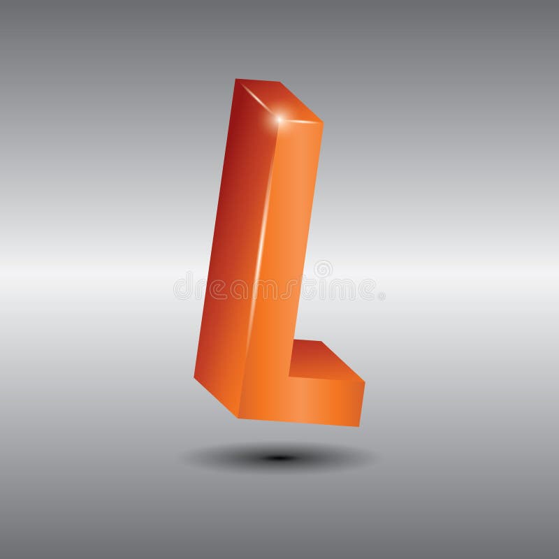 Letter L Zentangle for Coloring. Vector Decorative Object Stock Vector ...