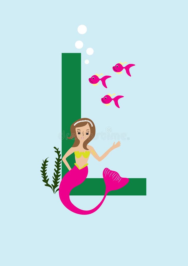 Letter L. Vector Illustration Decorative Design Stock Vector ...