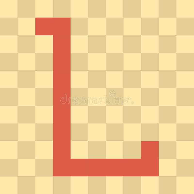 Letter L. Vector Illustration Decorative Design Stock Vector ...