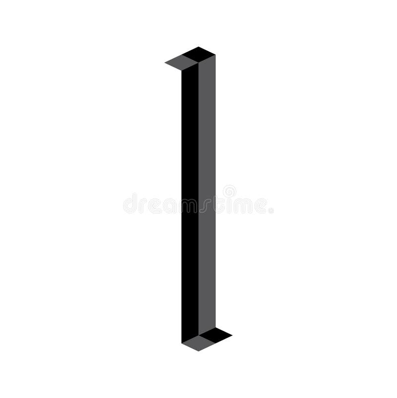 Letter L. Vector Illustration Decorative Design Stock Vector ...