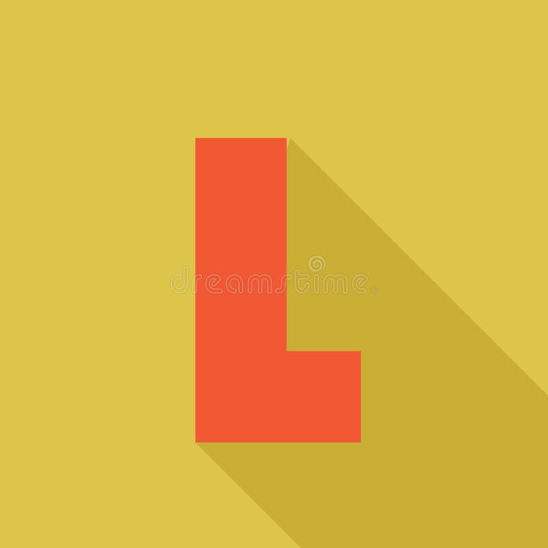 Letter L. Vector Illustration Decorative Design Stock Vector ...