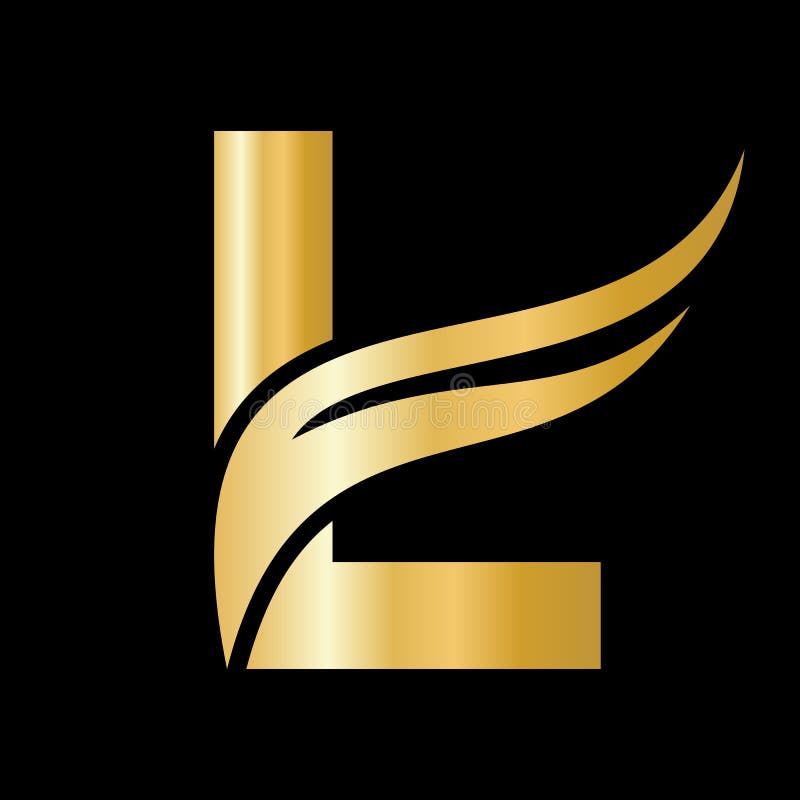 Letter L Wing Logo for Transport, Freight, Transportation Logotype ...