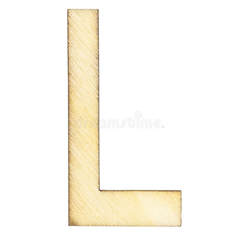 Letter L of Wood with Wooden Texture Stock Image - Image of wood, font ...