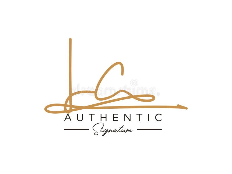 Lc Signature Stock Illustrations – 212 Lc Signature Stock Illustrations ...