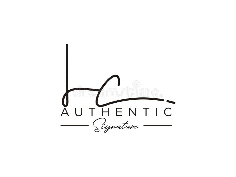 Lc Signature Stock Illustrations – 207 Lc Signature Stock Illustrations ...