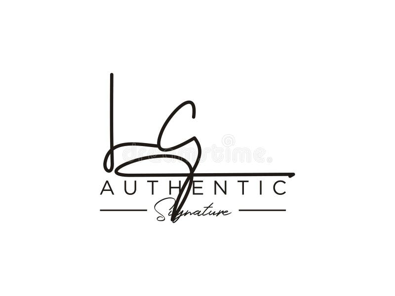 Lc Signature Stock Illustrations – 214 Lc Signature Stock Illustrations ...